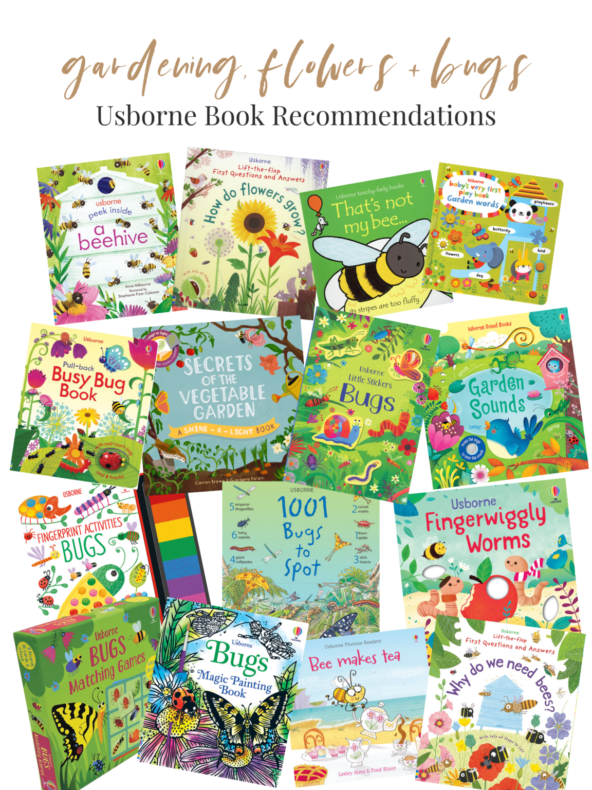 Usborne Books & More | Gardening, Flowers & Bug Books for Kids ...